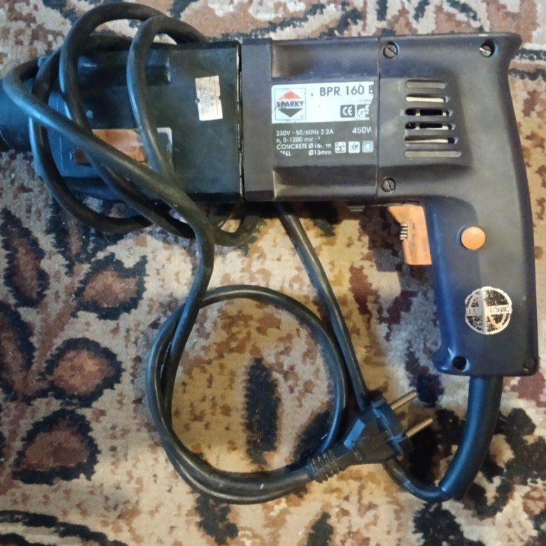 Перфоратор Sparky BPR 160 В – купить в Красноярске, цена 1 000 руб., дата размещения: 15.01.2025 ...