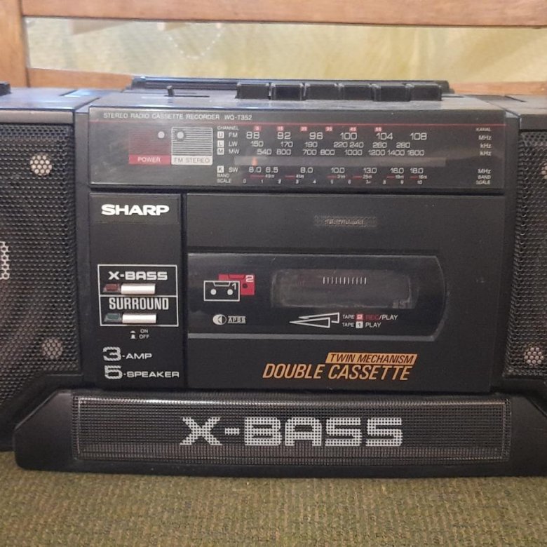SHARP WQ-T352 twin – купить в Москве, цена 5 500 руб., дата размещения: 20.05.2025 – Музыкальные ...