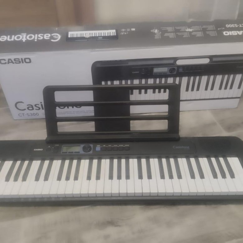 Синтезатор Casio CT-S300 Black – купить в Талнахе, цена 30 000 руб ...