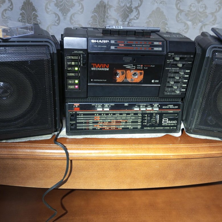 Sharp WF-T737 музыкальный центр, магнитола мощная – купить в Санкт-Петербурге, цена 19 990 руб ...