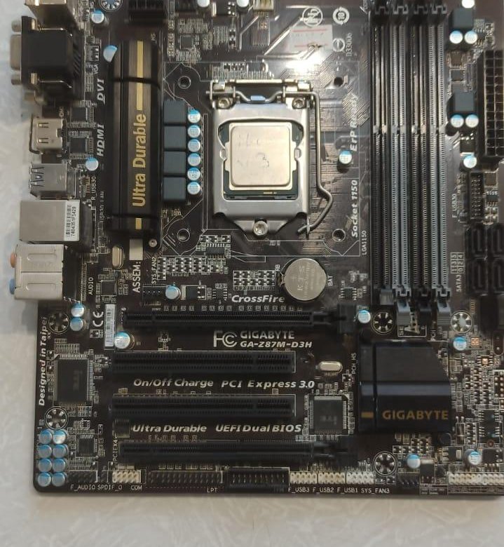 GA Z87m d3h – купить в Москве, цена 3 500 руб., дата размещения: 03.02. ...