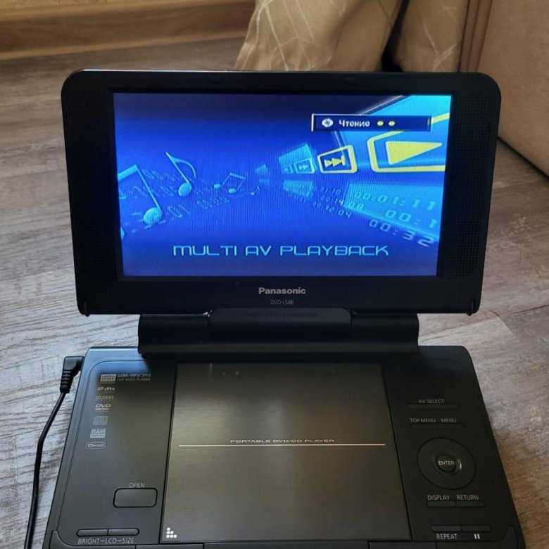 Портативный DVD плеер Panasonic LS86 – купить в Люберцах, цена 1 500 ...