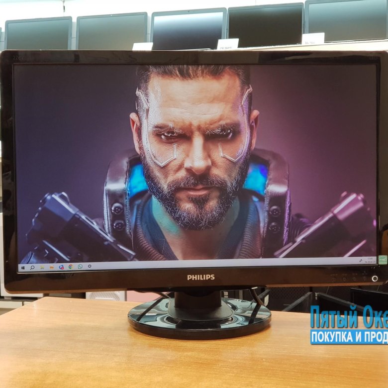 Монитор 22" Philips 226V4L TN LED FHD VGA DVI 5мс – купить в ...