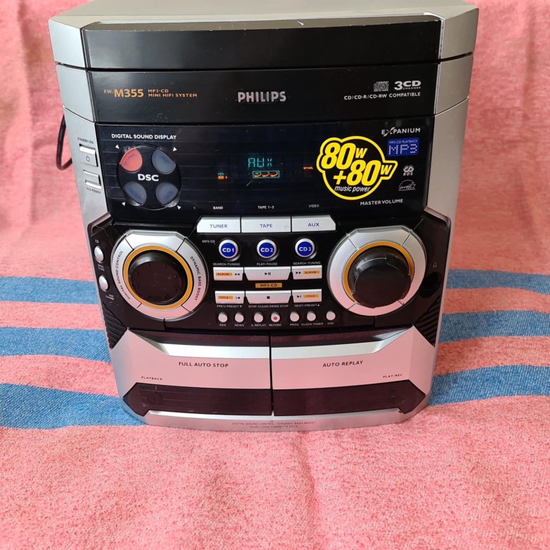 Музыкальный центр philips FW-M355/22 Mp3 – купить в Волгограде, цена 1 ...