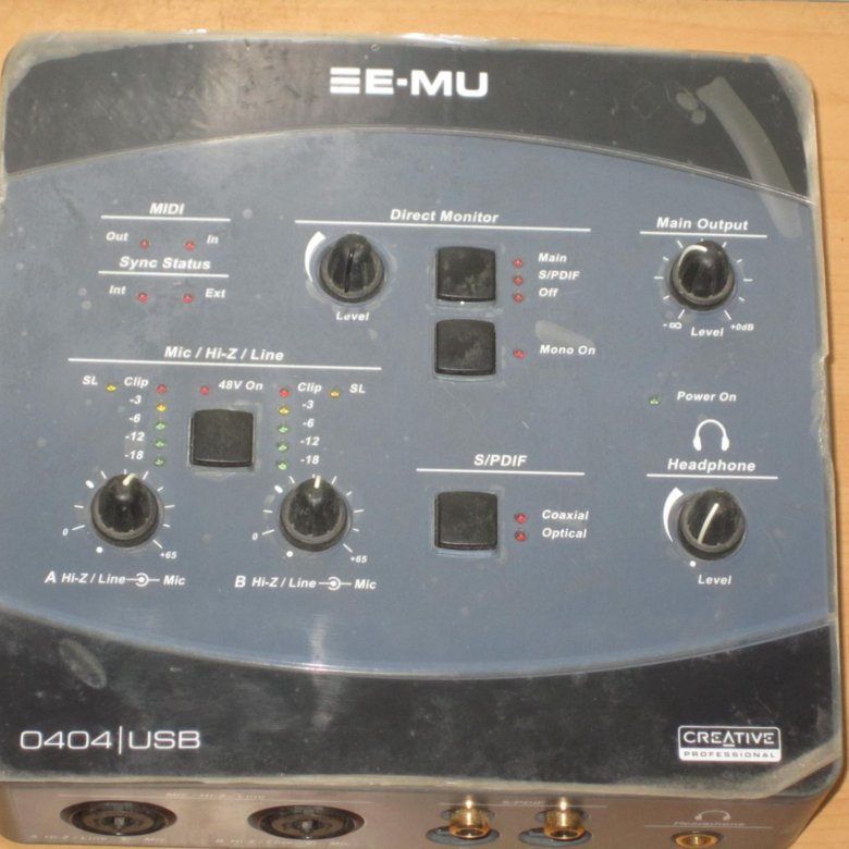 Звуковая карта E-MU 0404 usb Creative Professional – купить в Иваново, цена 15 000 руб., дата ...