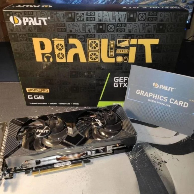 Видеокарта - Palit GTX 1660Ti 6gb (гарант 1 мес) – купить в Пензе, цена ...