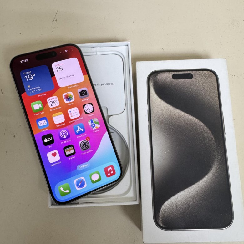 Смартфон Apple iPhone 15 Pro 128gb – купить в Якутске, цена 75 000 руб., дата размещения: 27.04. ...