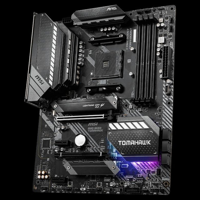 Материнская плата MSI MAG B550 TOMAHAWK – купить в Якутске, цена 12 000 руб., дата размещения ...